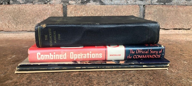 Vintage World War 2 Military Book Collection Military - Etsy