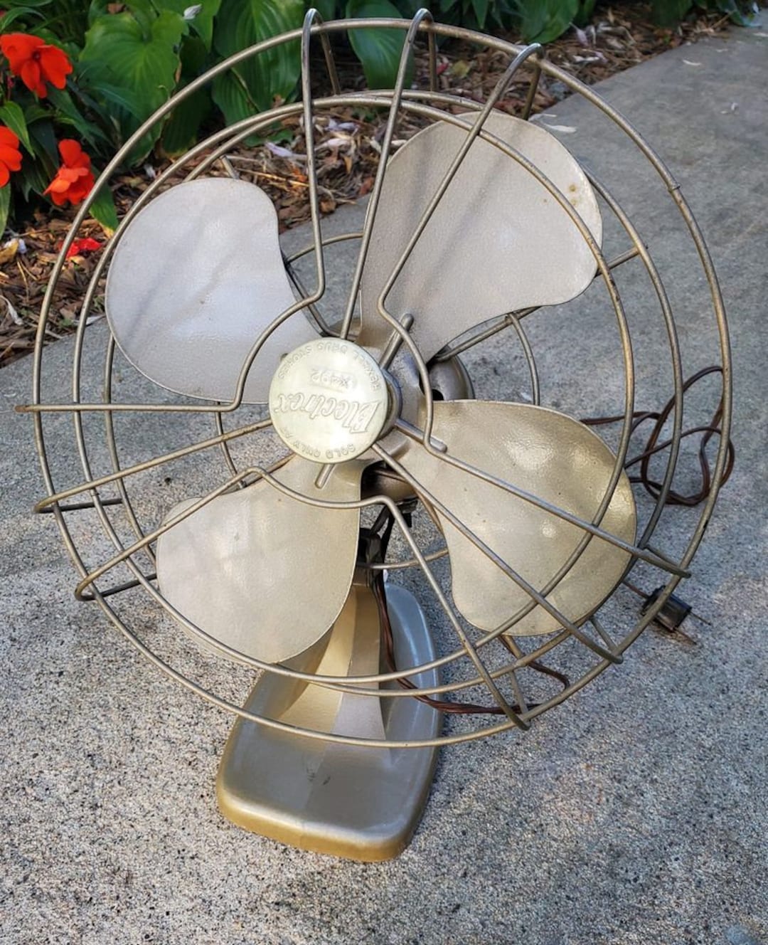 Vintage Metal 12 Rexall Drug Electrex Fan - Etsy