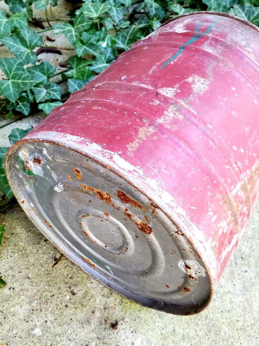 Vintage Crimson Red Gasoline Can - Etsy