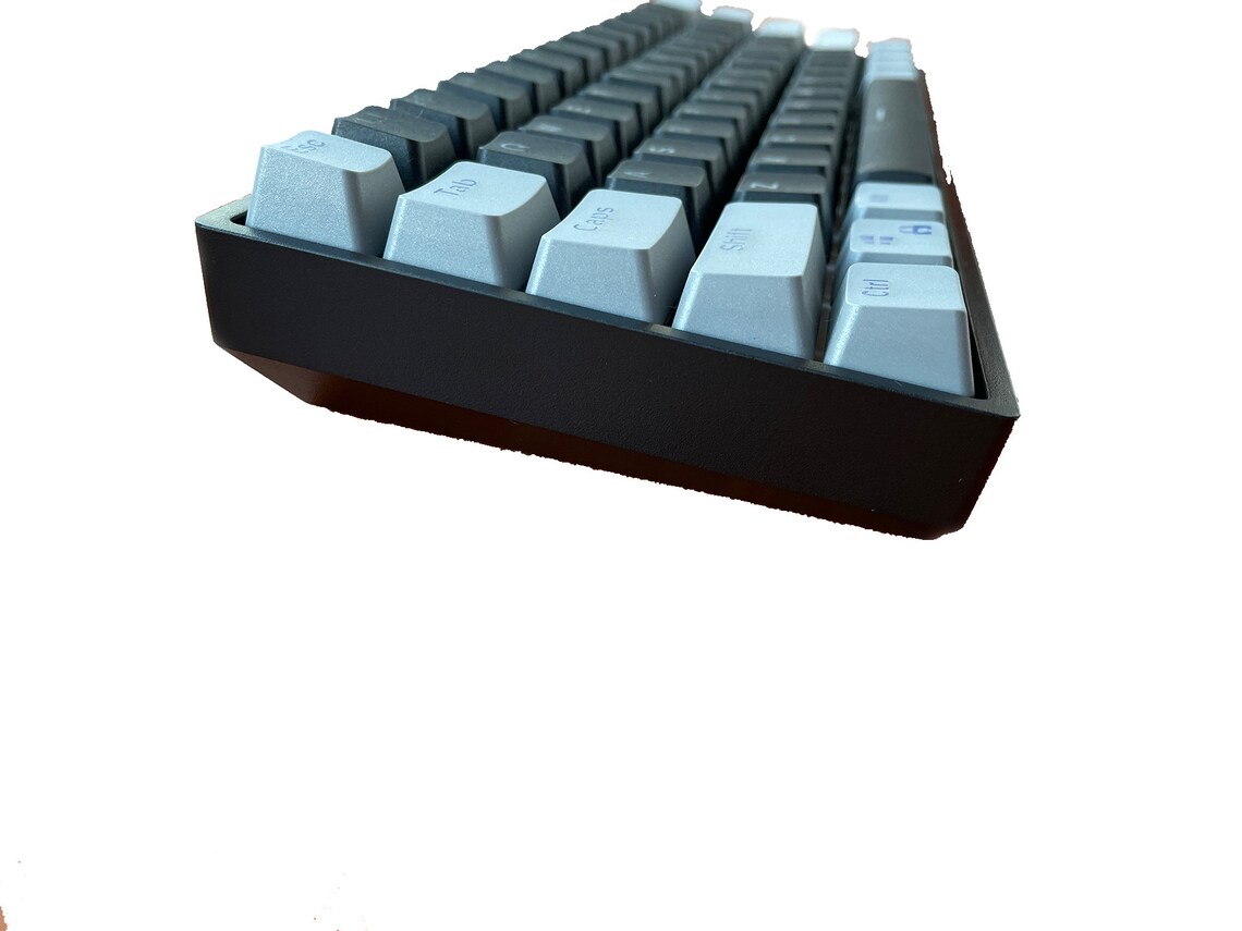 Black and Grey Mechanical Keyboard 60% RGB | Etsy