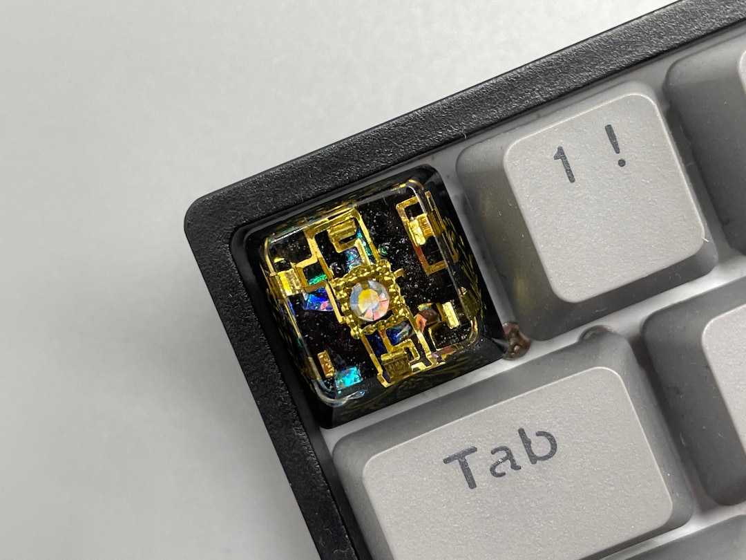 Jeweled Treasures Escape Keycap | Artisan Keycap | for Mechanical ...