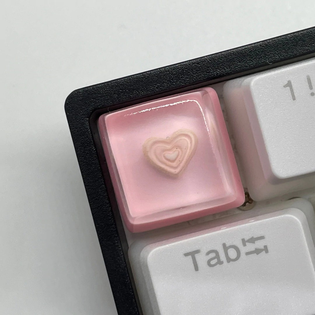 Heart Escape Artisan Keycap Handmade Keycap Artisan Keycap Resin Keycap ...