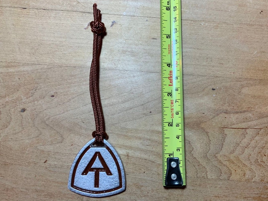 Appalachian Trail Medallion (brown), Sand Cast Aluminum Medal - Etsy