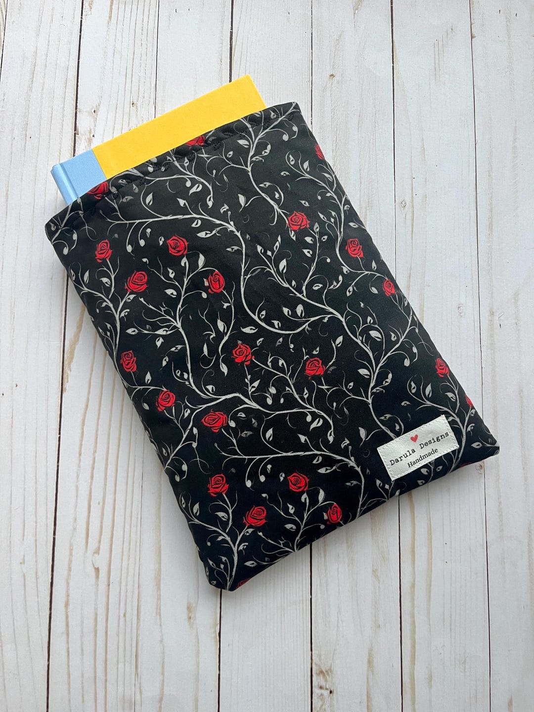 ACOTAR Red Roses Inspired Booksleeve Book Sleeve Book Pouch Book Cover ...