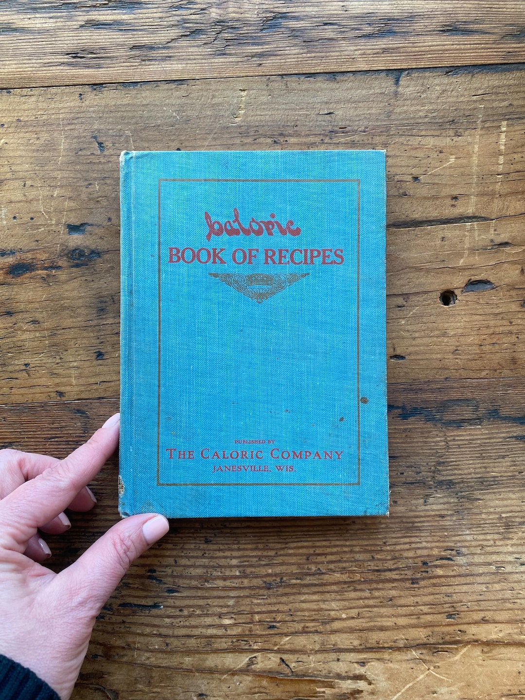 Vintage Early 1900s Cookbook the Caloric Company caloric Book of ...
