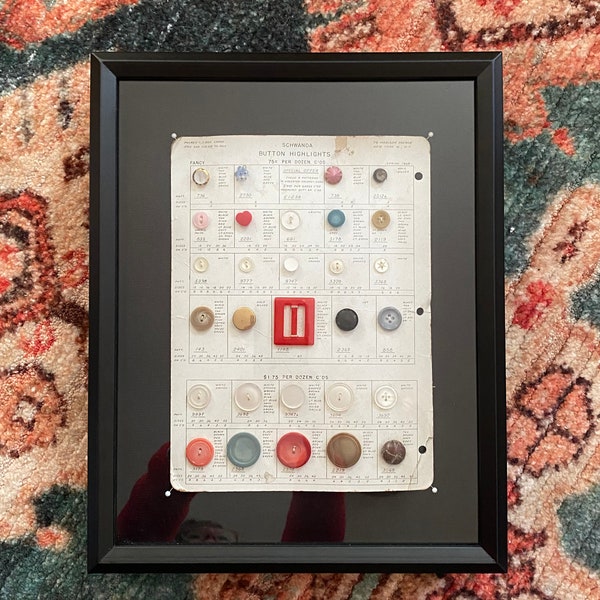 Button Display Cards - Etsy