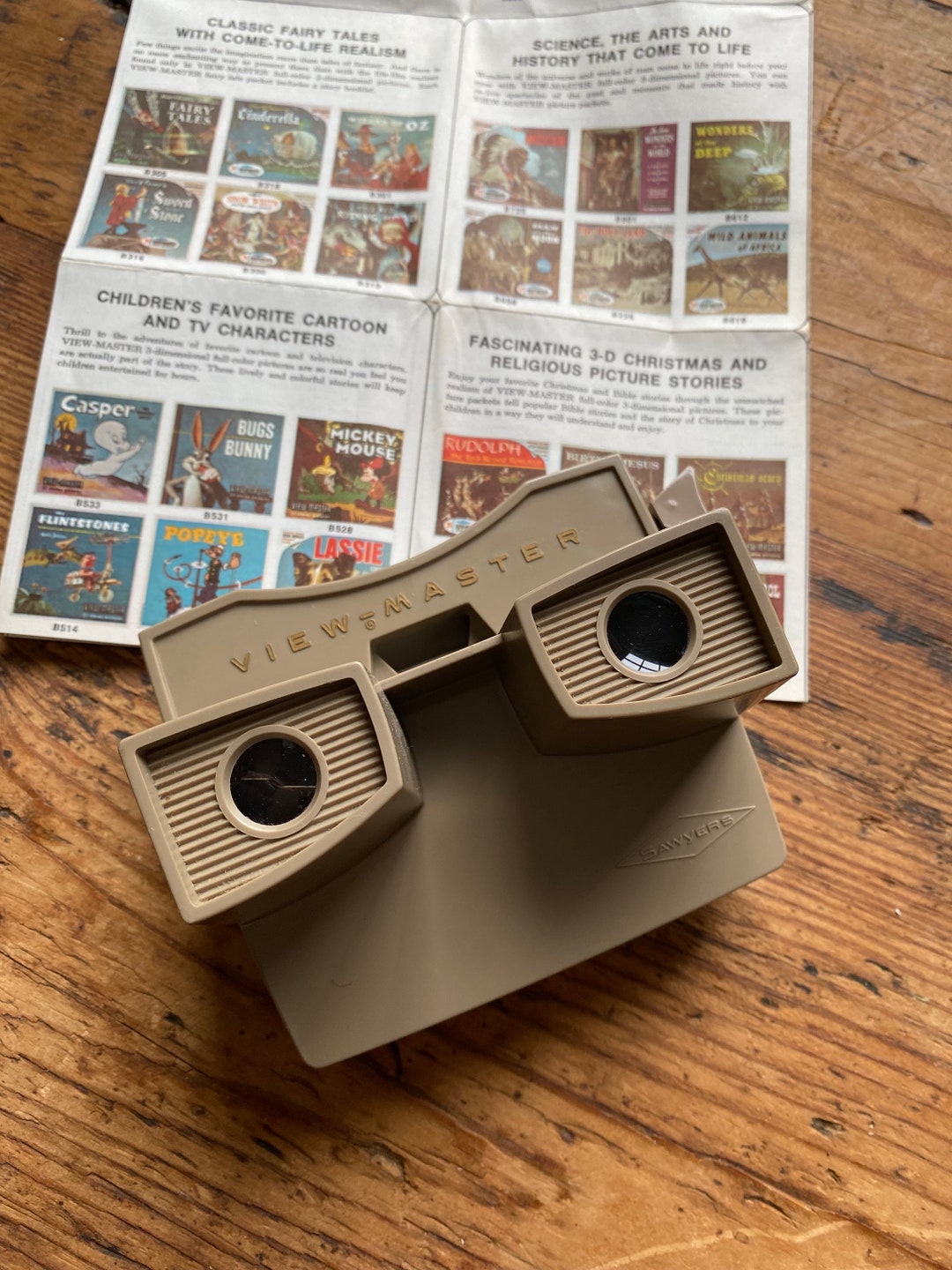Vintage Sawyer View-master Model G Original 1960s Reel Viewer Complete ...