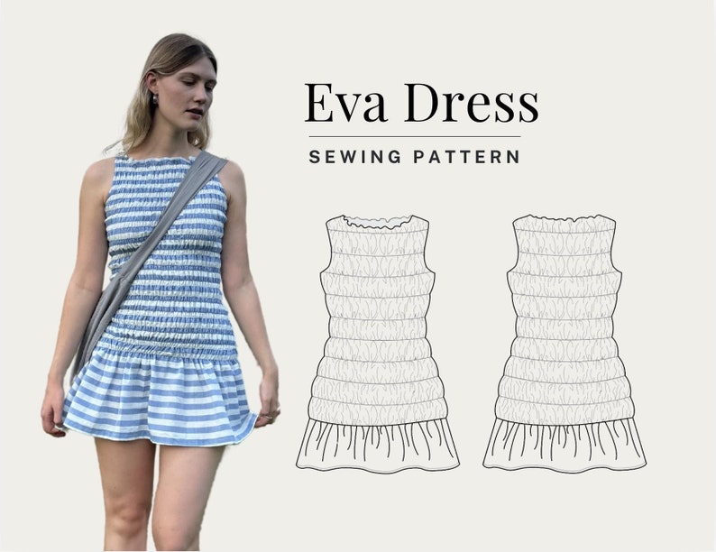 Eva Dress Pattern - Etsy