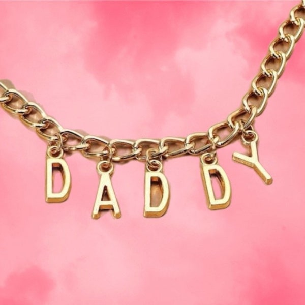 Daddy Necklace - Etsy