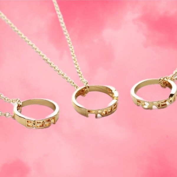 3 Best Friend Necklace - Etsy