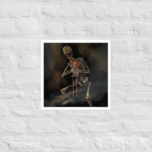 Saturn Devouring His Son (skinless)- Homage to Goya Poster - Etsy