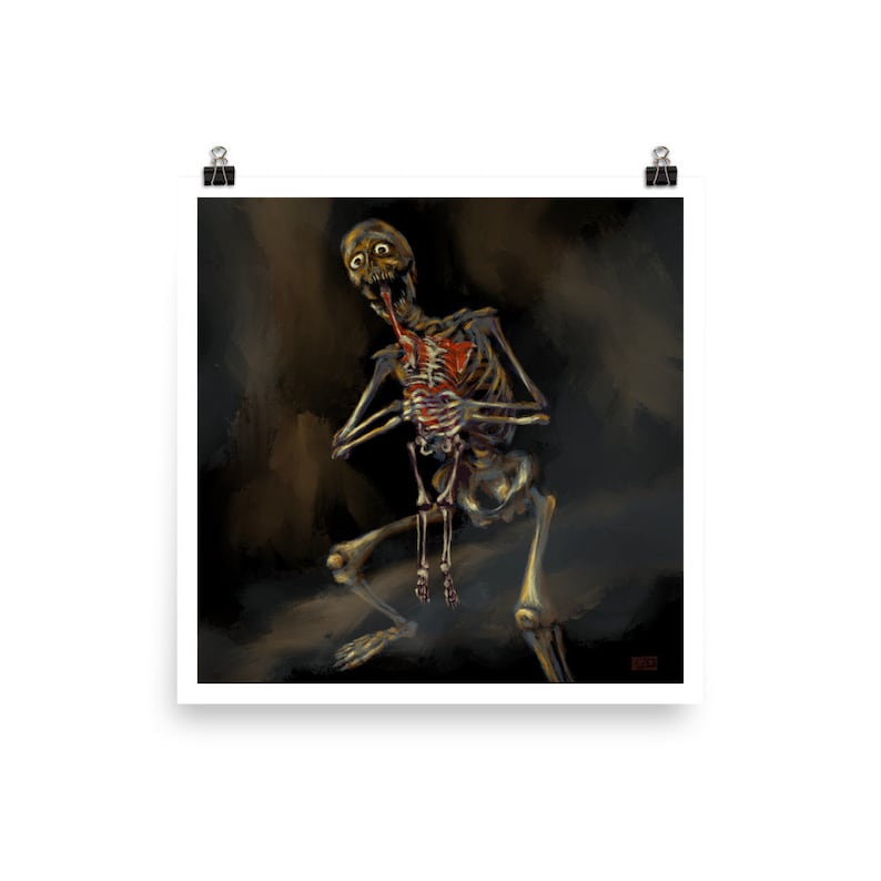 Saturn Devouring His Son skinless Homage to Goya Poster - Etsy