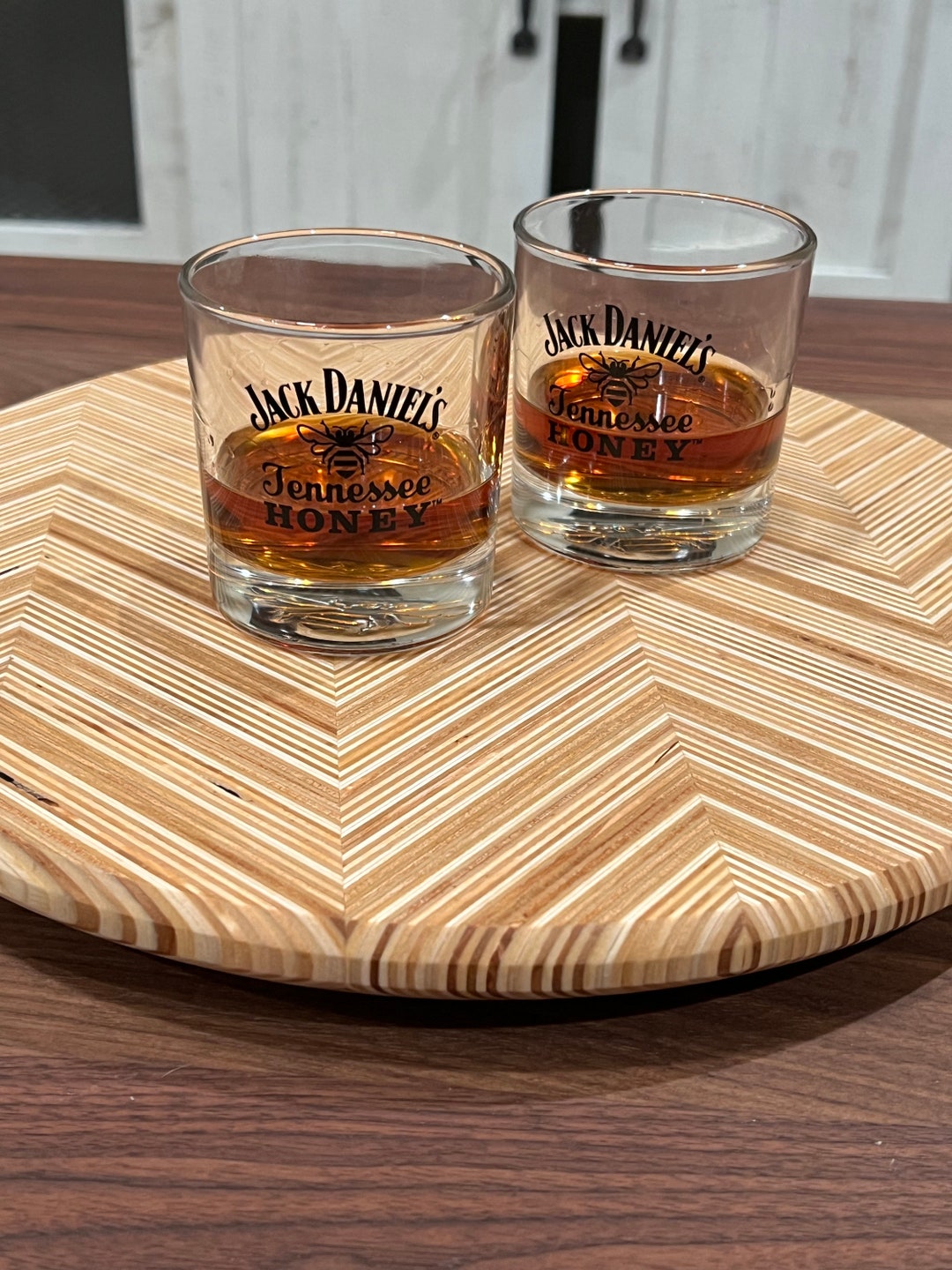 Patterned Plywood Lazy Susan - Etsy