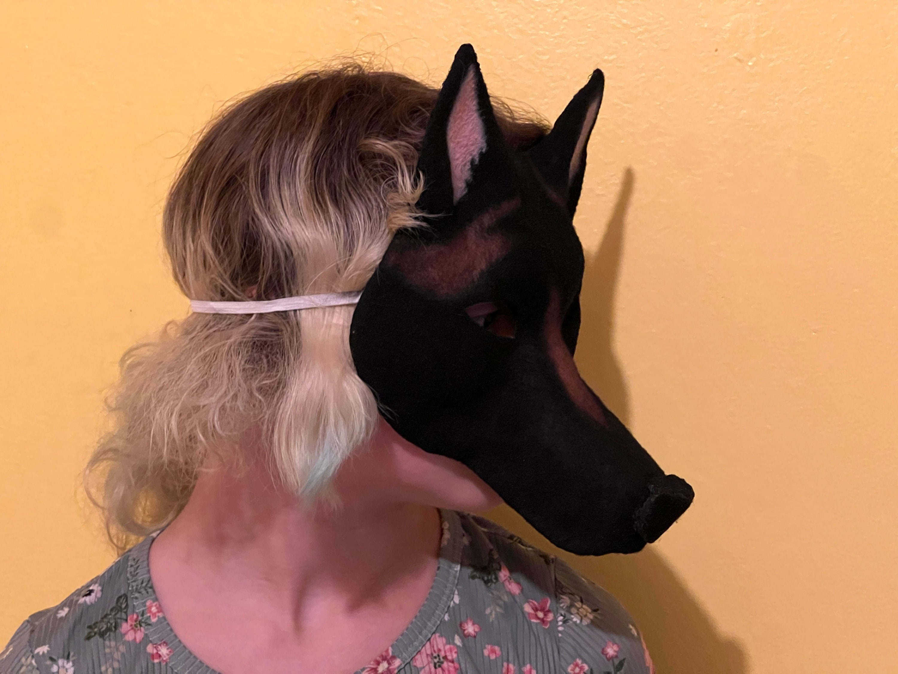 Belgian Malinois Mask - Etsy