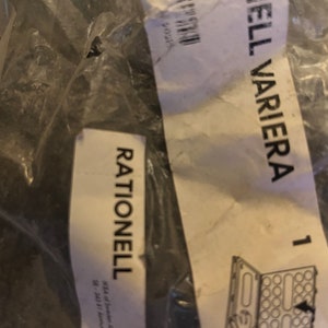 Ikea Rationell Metal Shelf Cabinet Dividers 13 3/4 x 11 3/4 545.773.83 ...