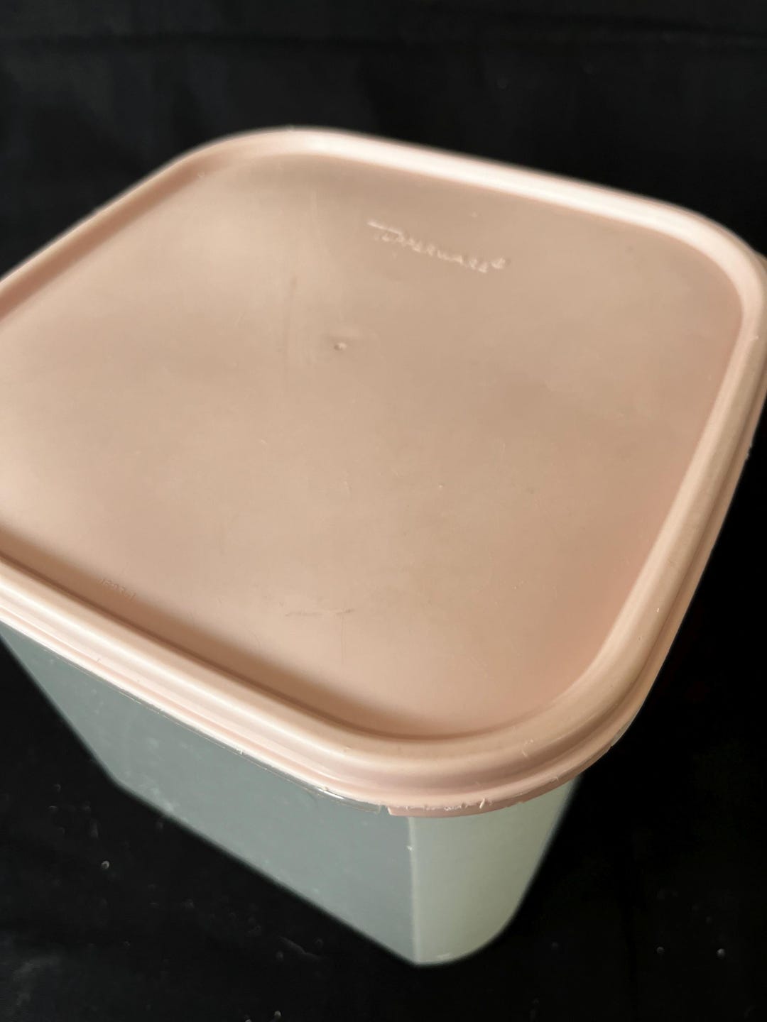 Tupperware Vintage-modular Mates #1621-2 W/strawberry Cream Lid - Etsy