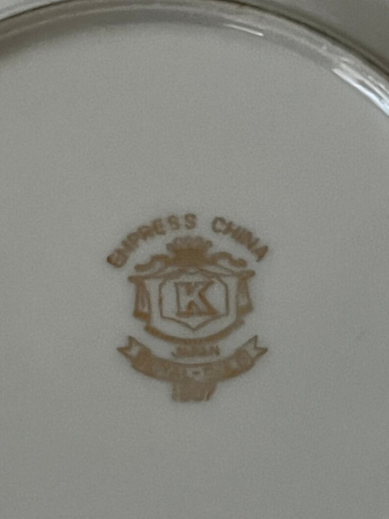 Empress China, Royal Gold 1807 Made in Japan- 6 3/8” Dessert Plates-set ...