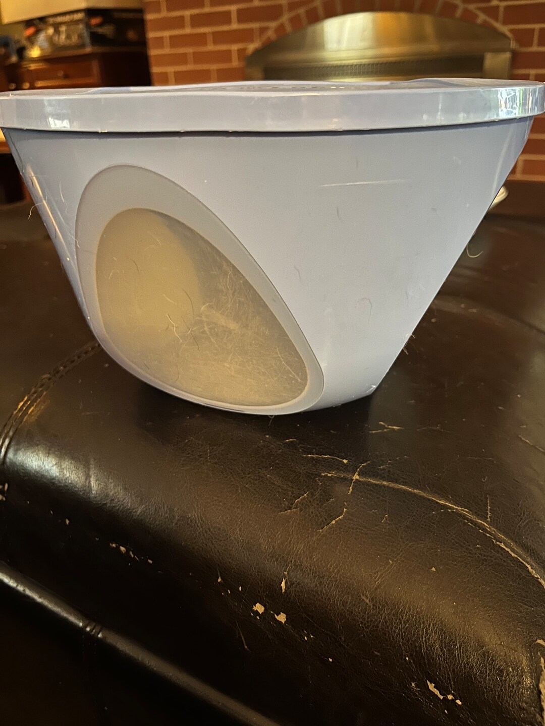 Tupperware New Impressions Clear Windows Bowl-light Blue 4.3L - Etsy