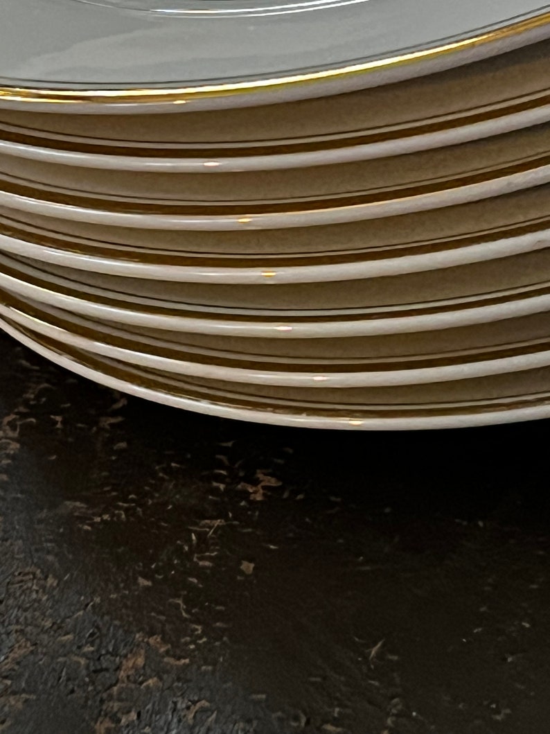 Empress China, Royal Gold 1807 Made in Japan- 6 3/8” Dessert Plates-set ...