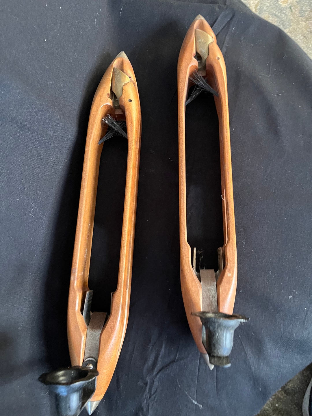 Industrial Wooden Weaver-flying Shuttle Vintage Weaving Loom W/candle ...