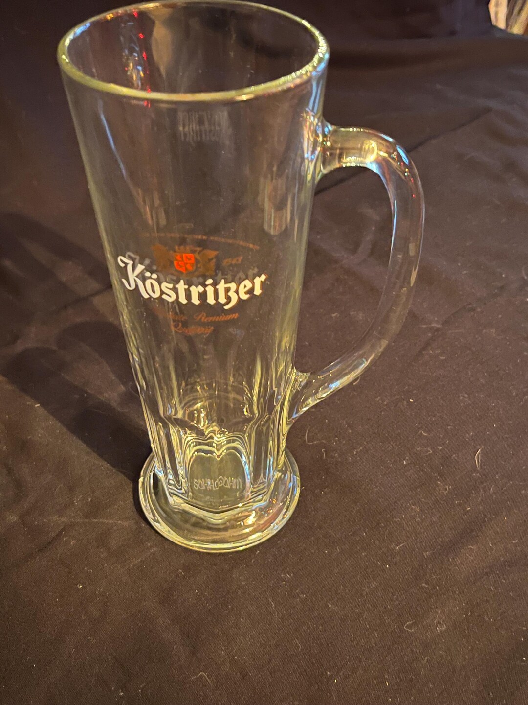 Kostritzer Hochste Premium Qualitat Tall 9” Beer Glass-germany Stein ...