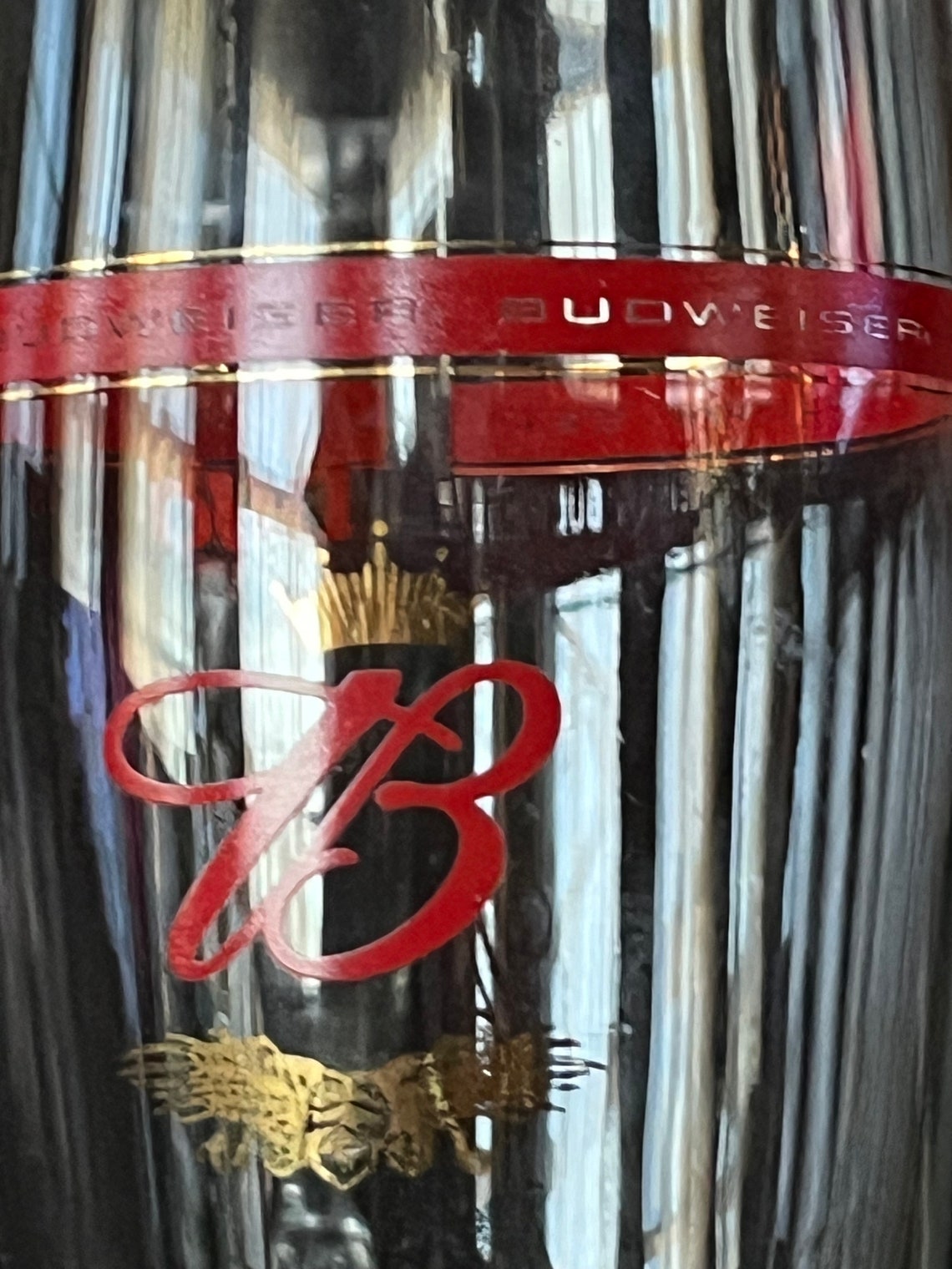 BUDWEISER Retro Style Pint Beer Glasses-2diff Styles, Very Cool - Etsy