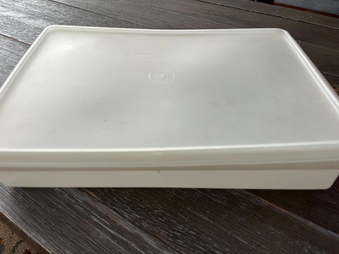 Tupperware Vintage Sheer 290 Rectangular-9 X 13storage Container W/lid ...