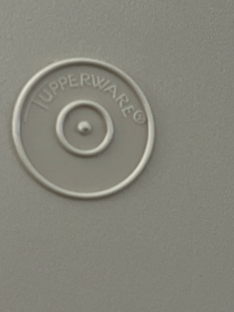 Tupperware Vintage-3 Pc Oval Server-harvest Gold Almond 1327-5 1328-7 ...