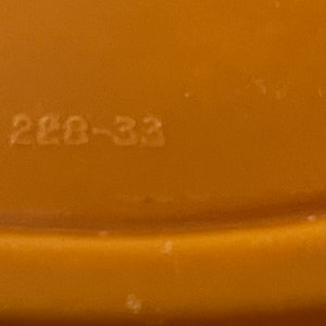 Tupperware Vintage Bowl Set, 235-21 Clear Bowl, & Orange Harvest Lid-235-21 - Etsy