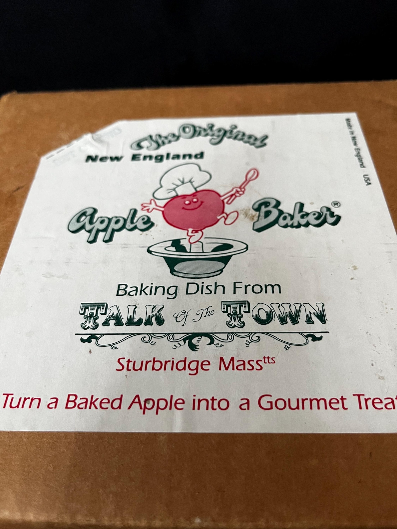 The Original Apple Baker-2 Baking Dishes From Paris Maine-nib - Etsy