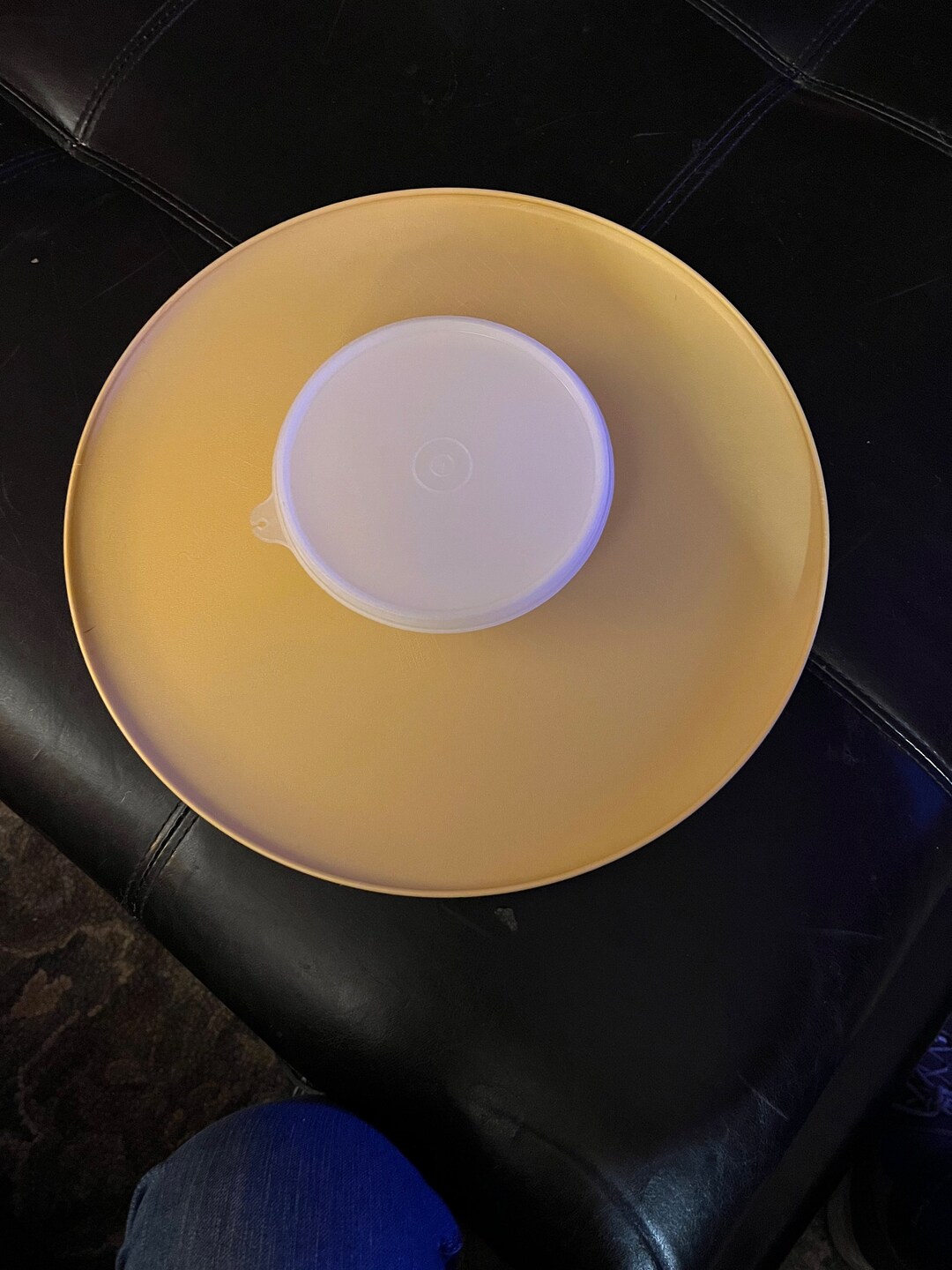 Vintage Tupperware 3pc Chip& Dip and Serveware Harvest Gold - Etsy