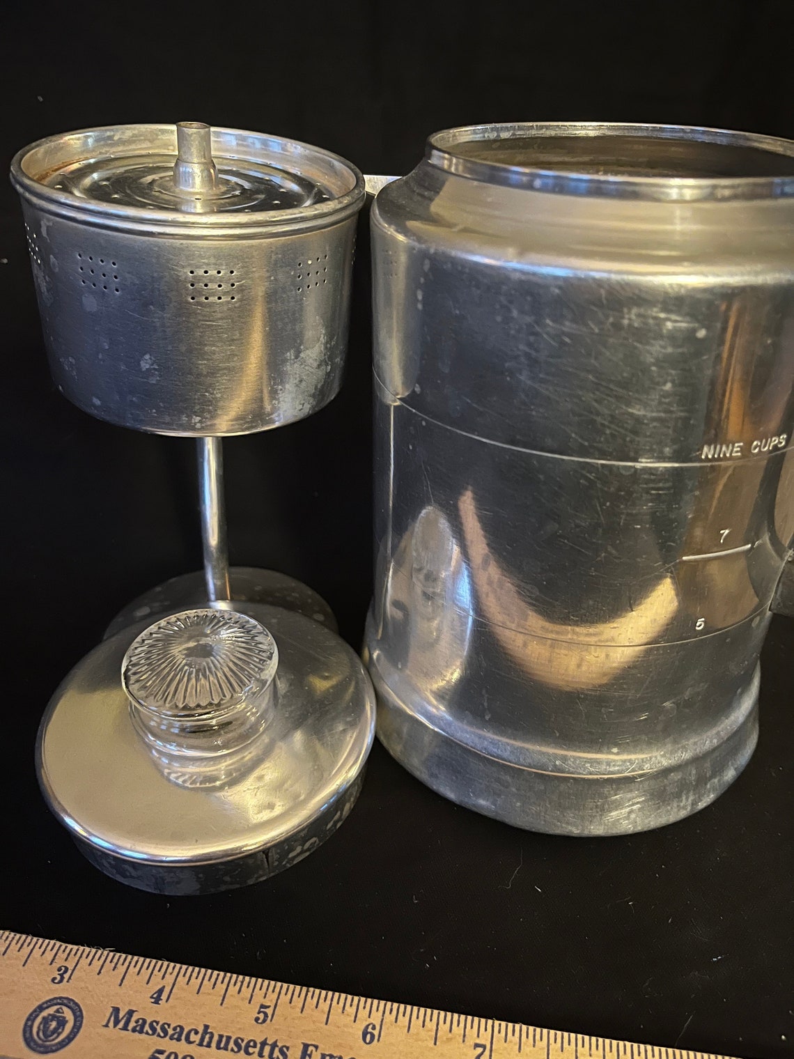 Sears- Vintage-maid of Honor-coffee Pot- Med Weight Aluminum-9 Cup ...