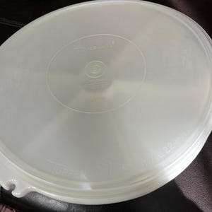 Tupperware VINTAGE 12" Round 405-9 Pie/veggie Carrier/snack Keeper ...
