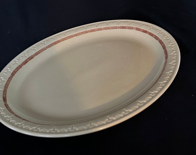 INCA Ware" Shenango Chinaware 13” Embossed Printed Serving Platter - Etsy