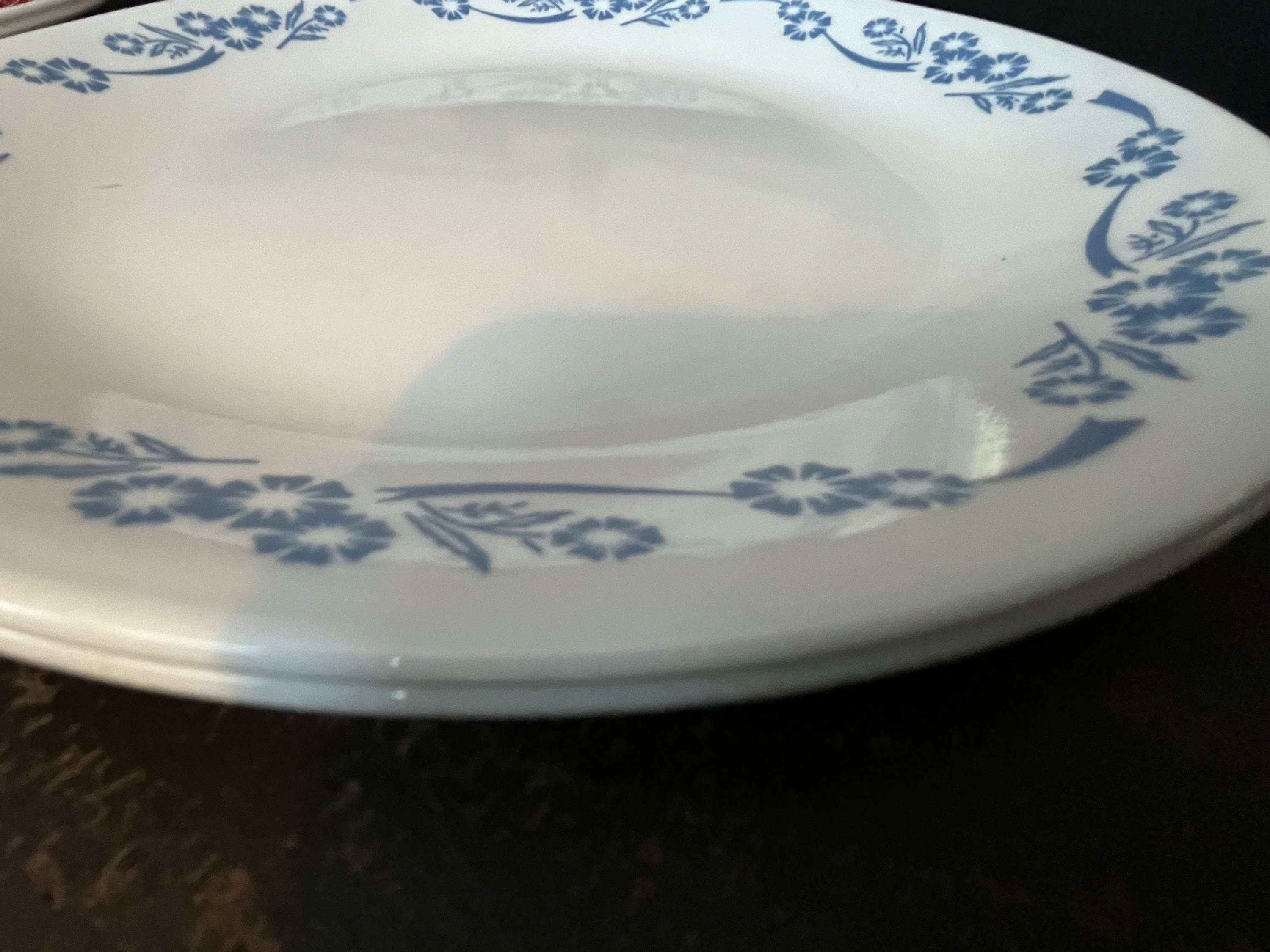 Corelle by Corning Ware Vitrelle Blue Cornflowers 8.5 - Etsy