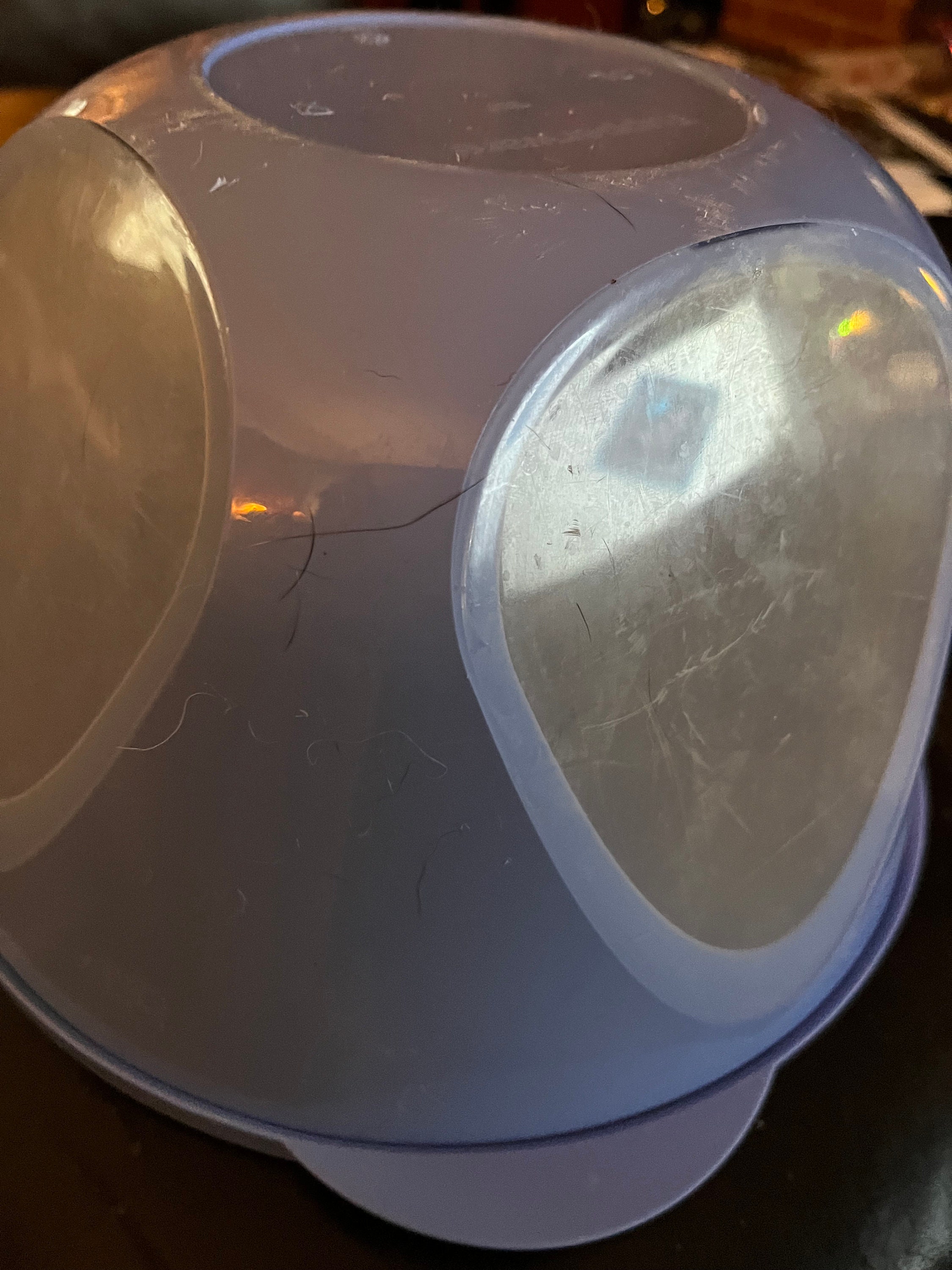 Tupperware New Impressions Clear Windows Bowl-light Blue 4.3L - Etsy