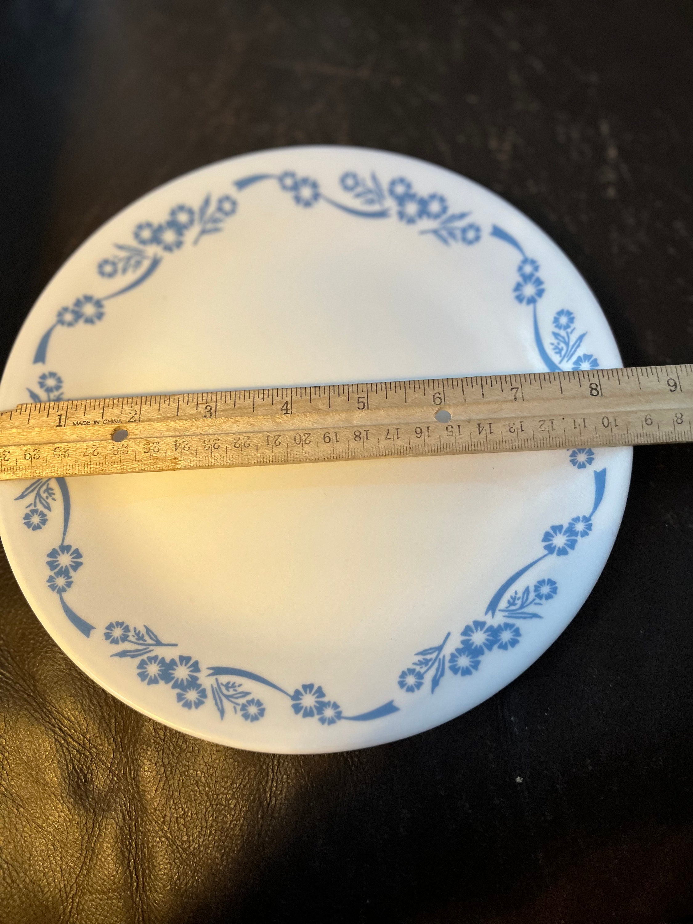 Corelle by Corning Ware Vitrelle Blue Cornflowers 8.5 - Etsy