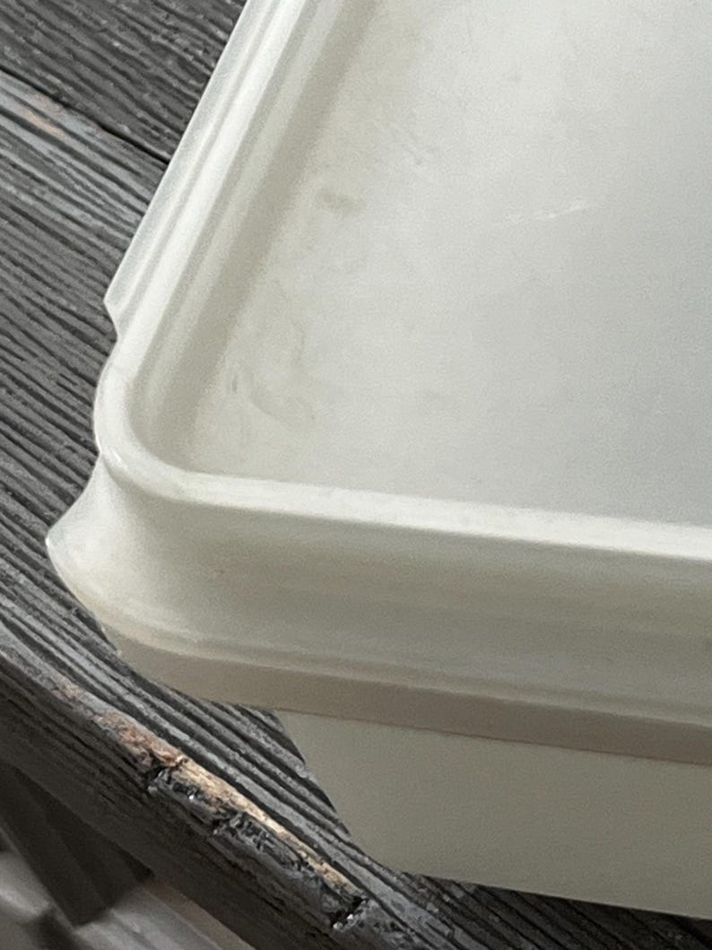 Tupperware Vintage Sheer 290 Rectangular-9 X 13storage Container W/lid ...