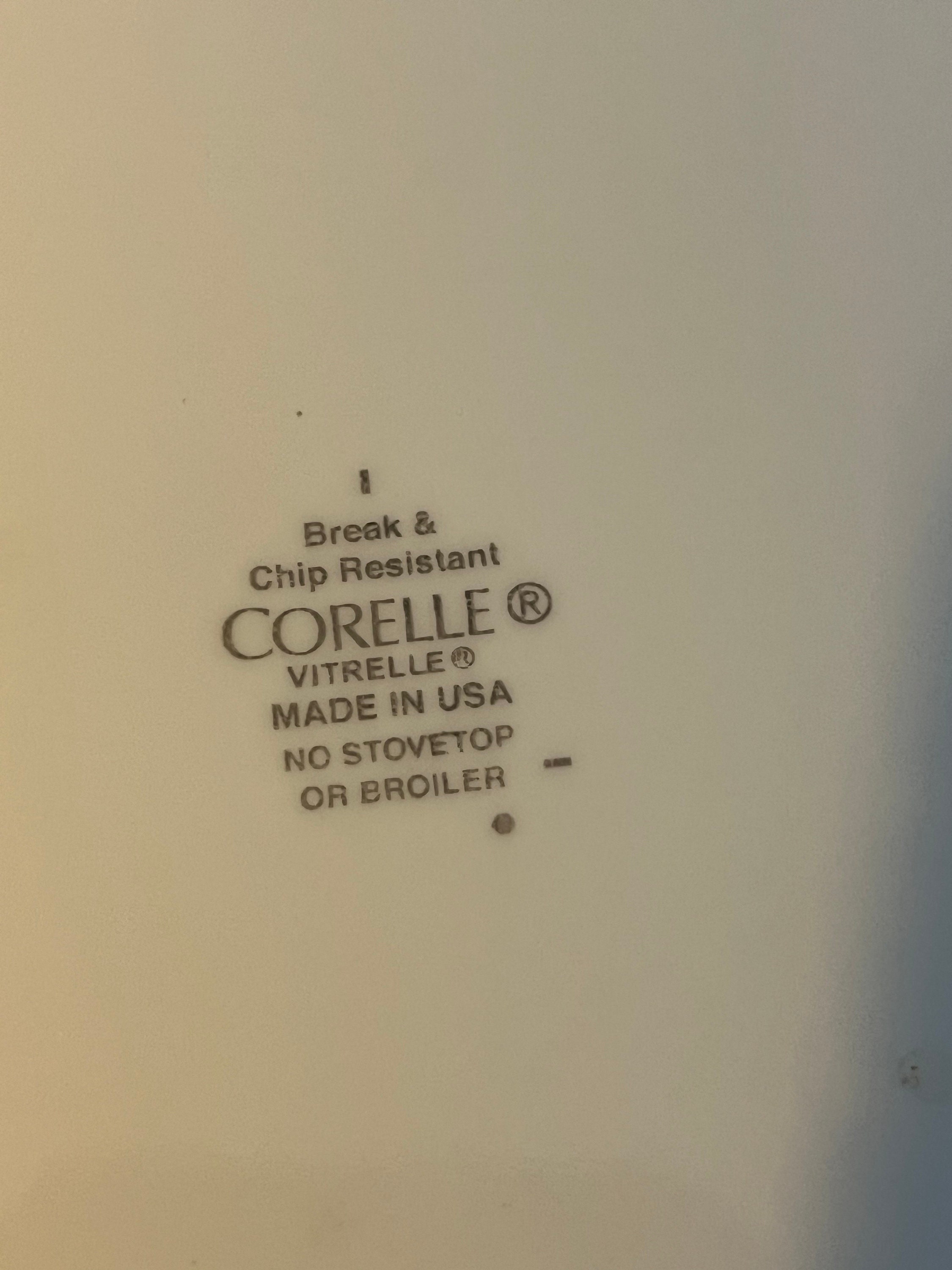 Corelle by Corning Ware Vitrelle Blue Cornflowers 8.5 - Etsy