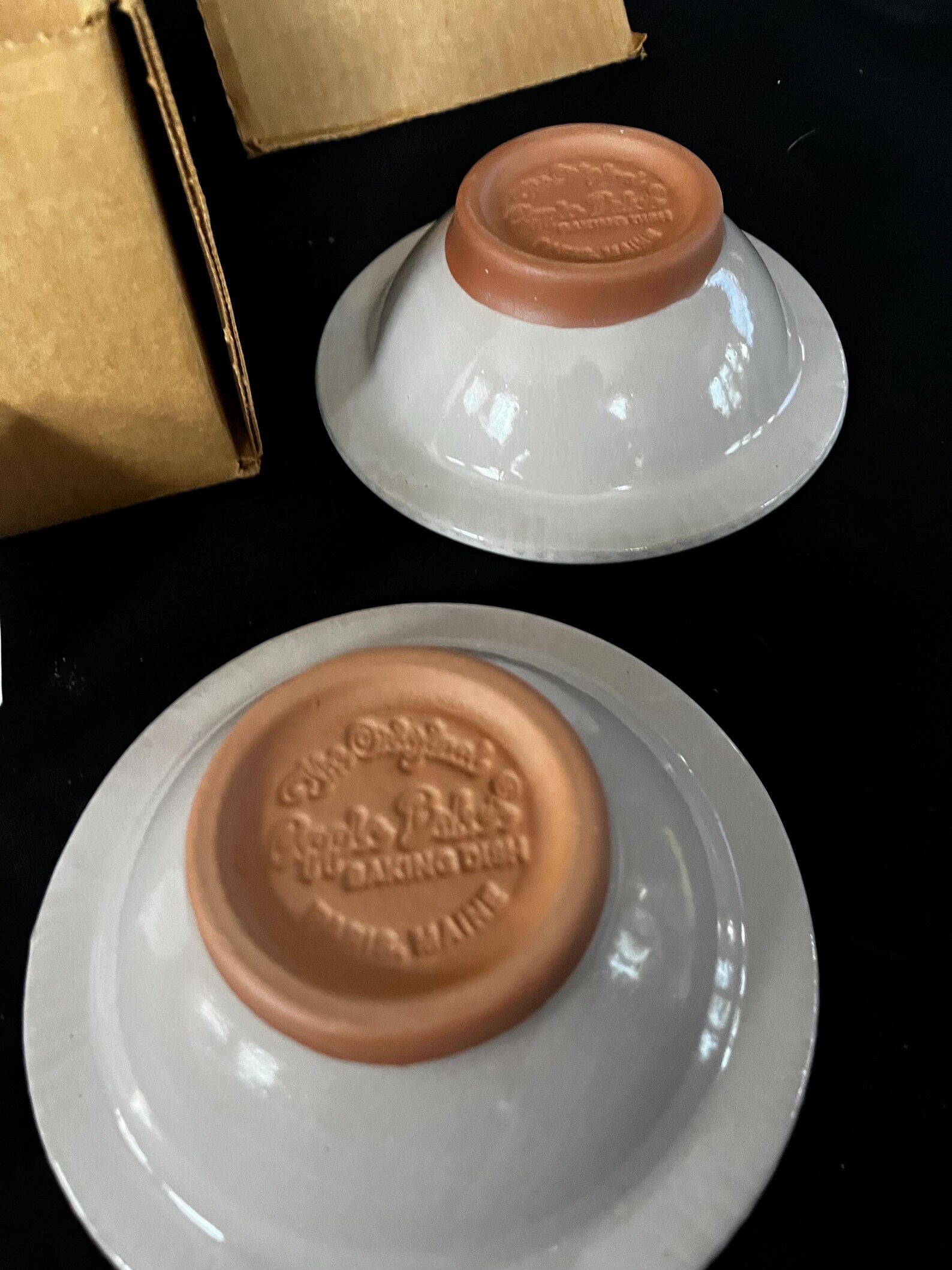 The Original Apple Baker-2 Baking Dishes From Paris Maine-nib - Etsy