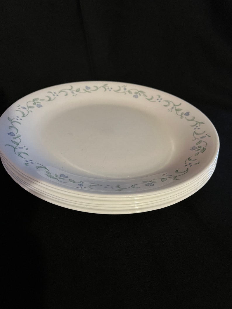 Corning Ware-corelle-country Cottage Dinner Plates Set of 6 - Etsy