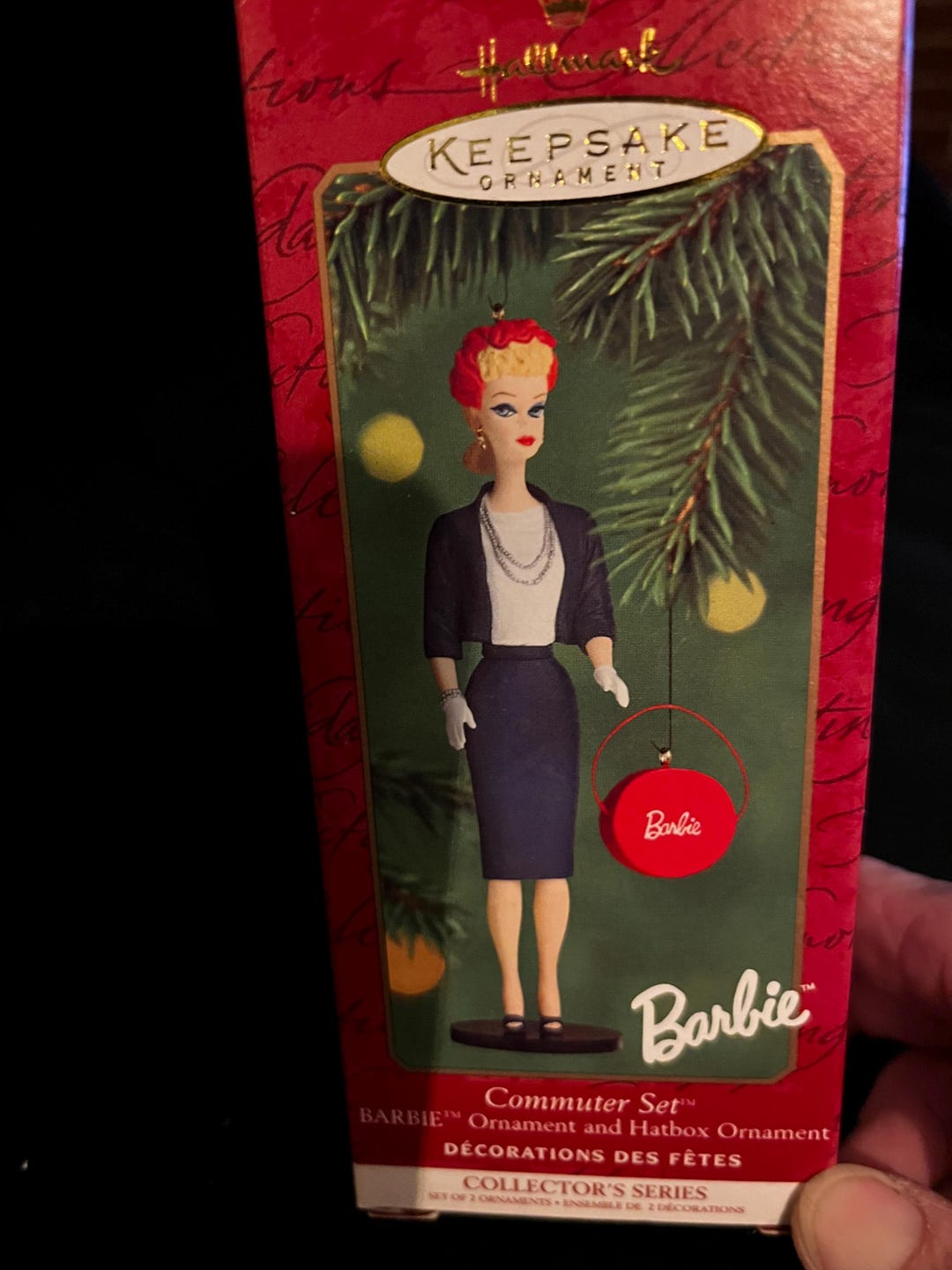 1999 Hallmark/mattel-barbie Doll-commuter Series- Keepsake-christmas ...