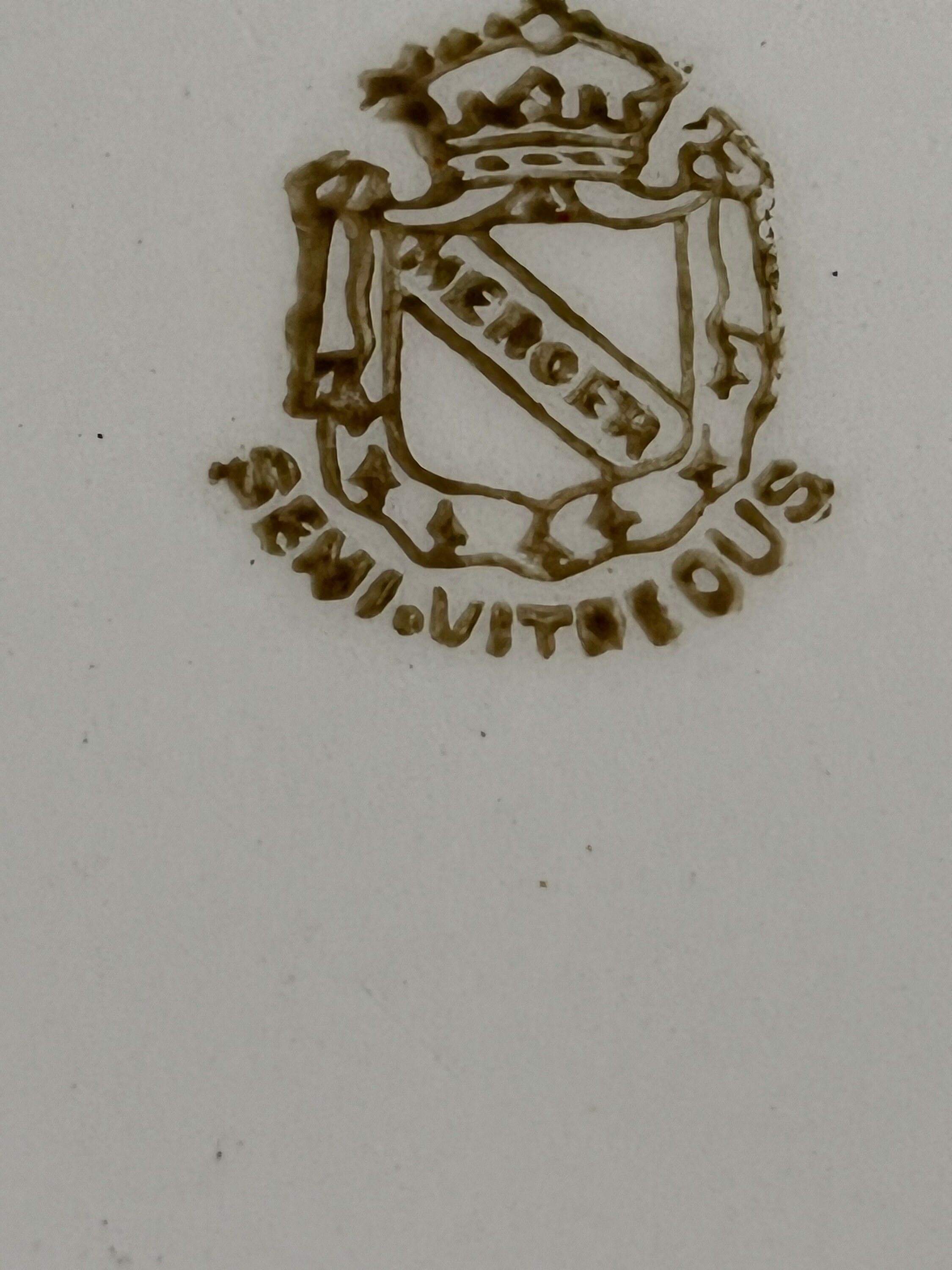 Set of 3-ANTIQUE MERCER China Serving Platters-semi-vitreous - Etsy