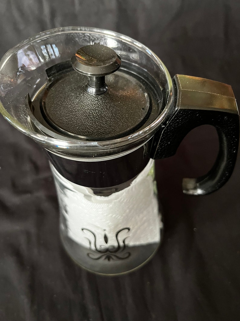 Vintage 1960's Pyrex-silver Fleur-8 Cup Coffee Carafe/pitcher W/lid - Etsy
