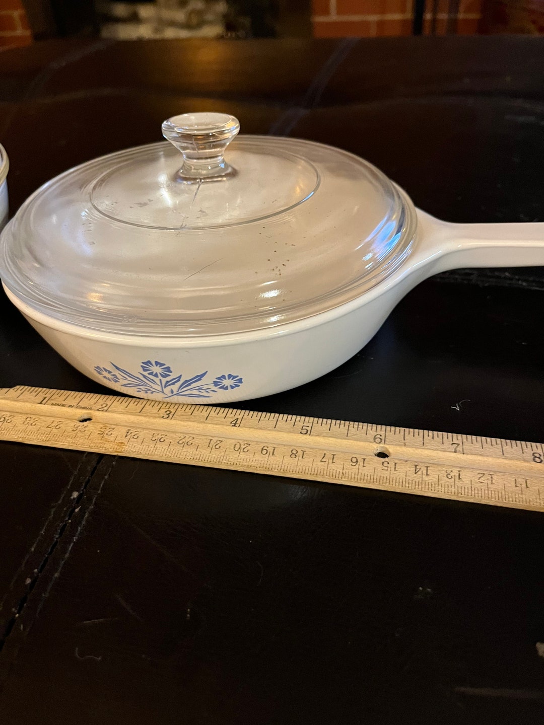 Vintage Corning Ware Blue Cornflower P-41 & P-43-B Petite Pans W/glass ...