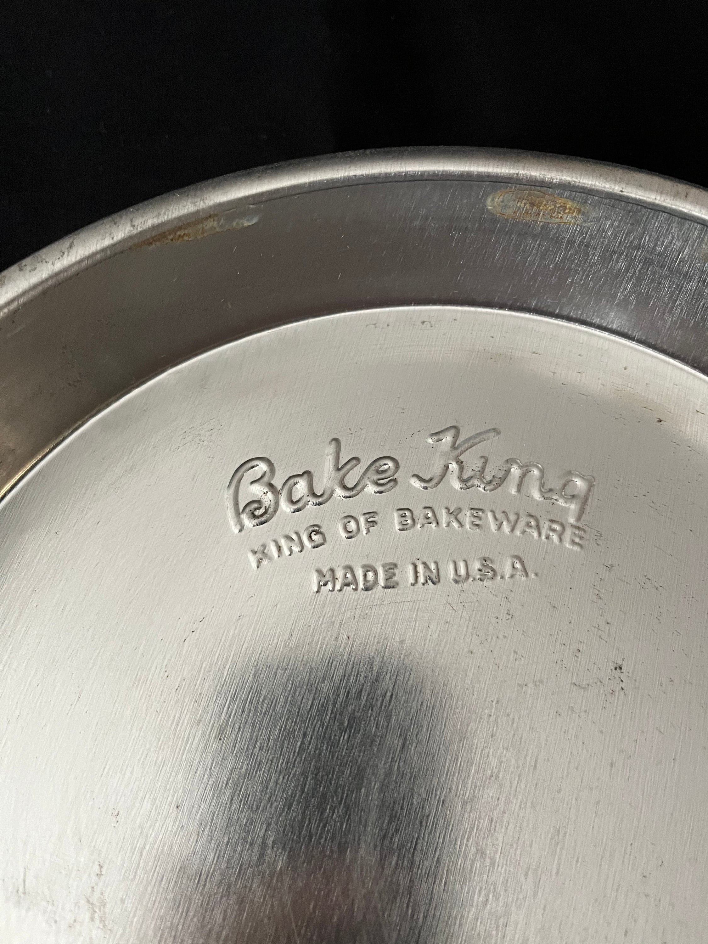 Bake King Vintage Checkered Marble Cake Pan Set, 8 1/4x 1 1/4 3 Pans - Etsy