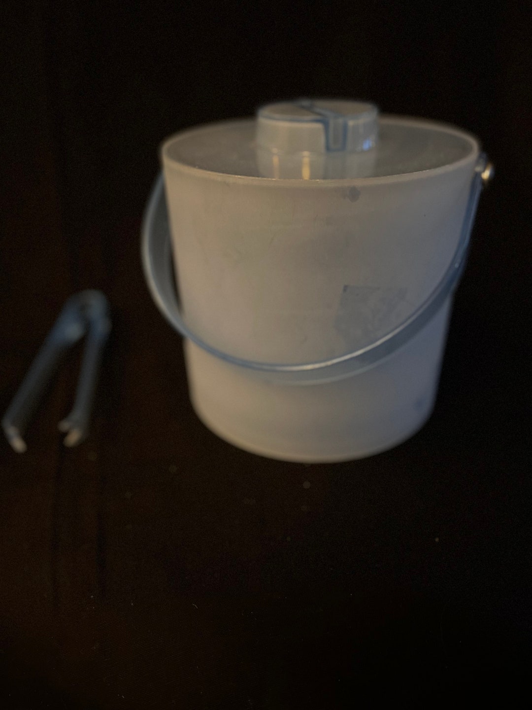 Vintage MCM Light Blue Ice Bucket Acrylic/plastic Mid Century Modern - Etsy