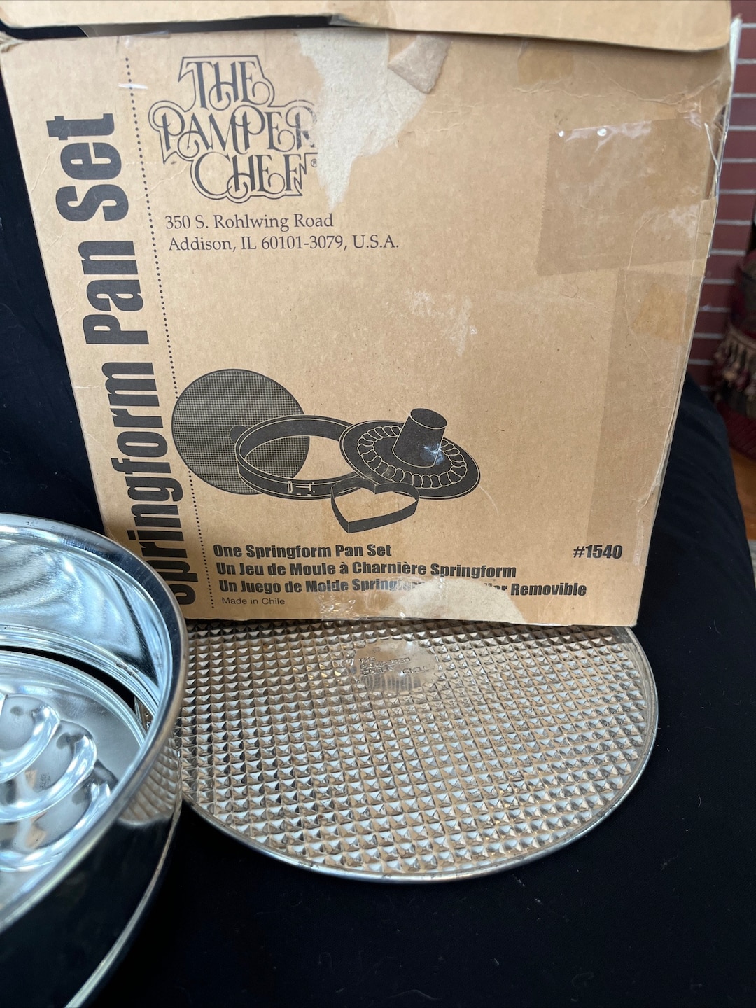 Pampered Chef Springform Pan Set #1540 – in the Box-no Heart! - Etsy