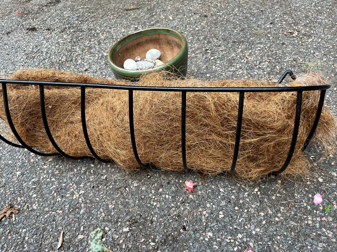 30" Window/deck Box/trough With Coconut Liner - Etsy