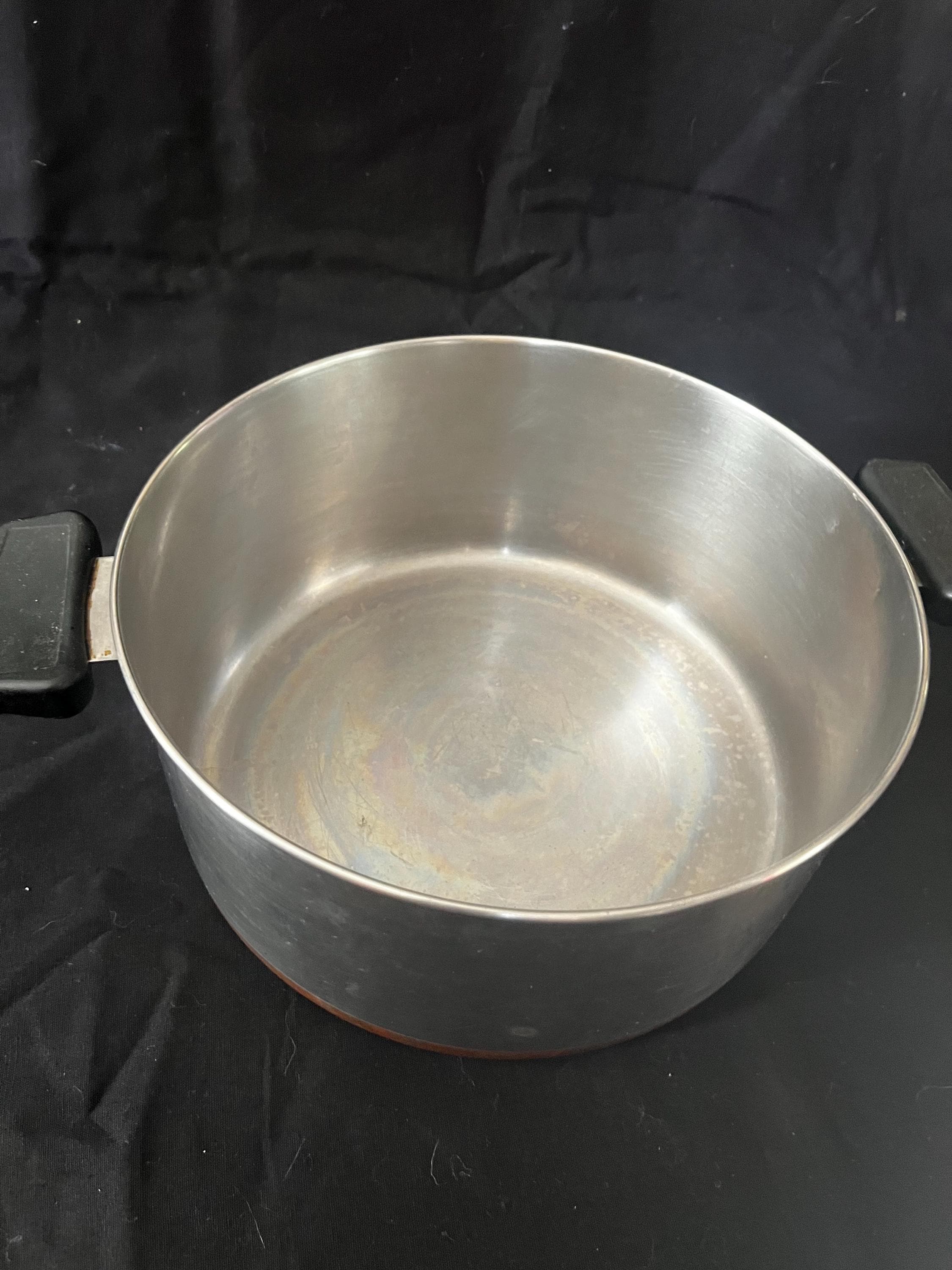 Revere Ware-copper Bottom-stock Pot W/lid Clinton IL USA #63973-vintage ...